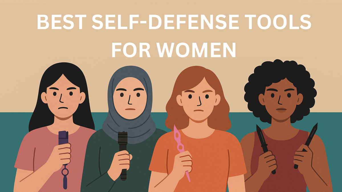 Best Self Defense Tools Women Should Carry in 2025 – Self Defense Keychains