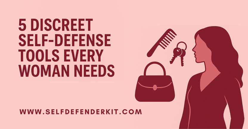 5 Discreet Self-Defense Tools Every Woman Needs – Self Defense Keychains
