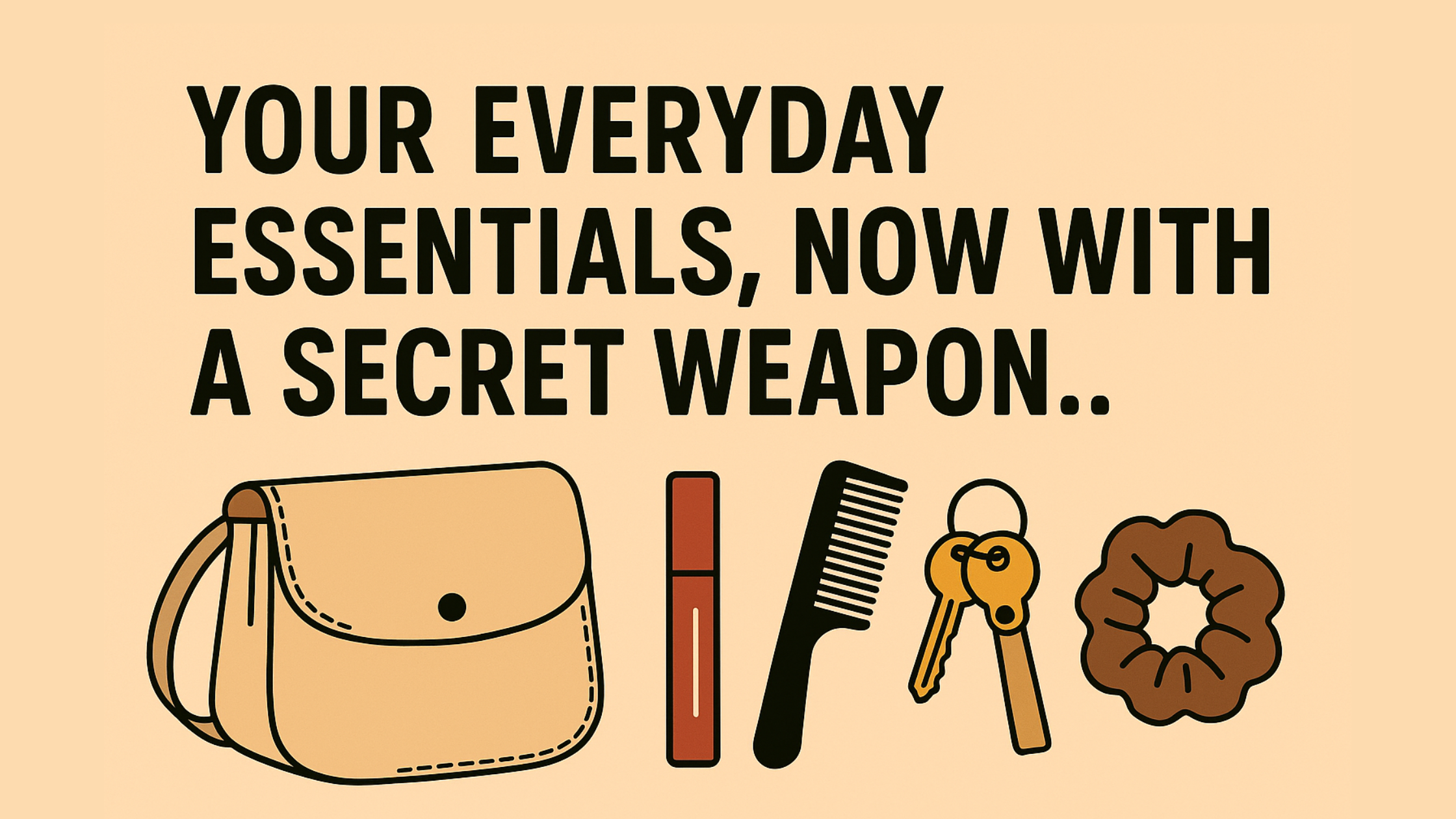 Everyday Essentials, Now With a Secret Weapon | Discreet Safety – Self ...