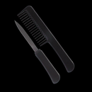 Concealed Comb Knife – Discreet Self Defense Tool – Self Defense Kits ...